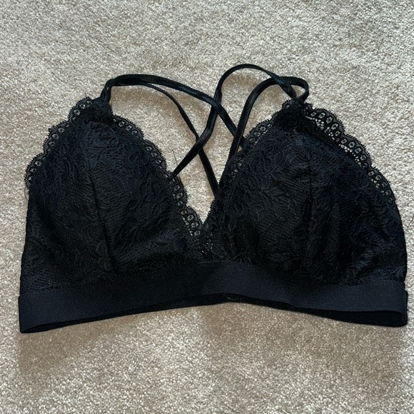 Intimates & Sleepwear | Bralette Black | Poshmark